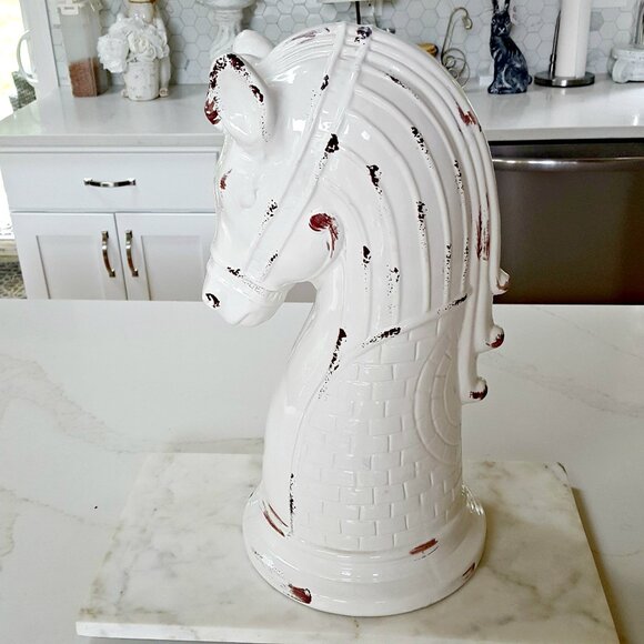 Unbranded | Accents | New Massive Statement Knight Chess Piece Statue ...
